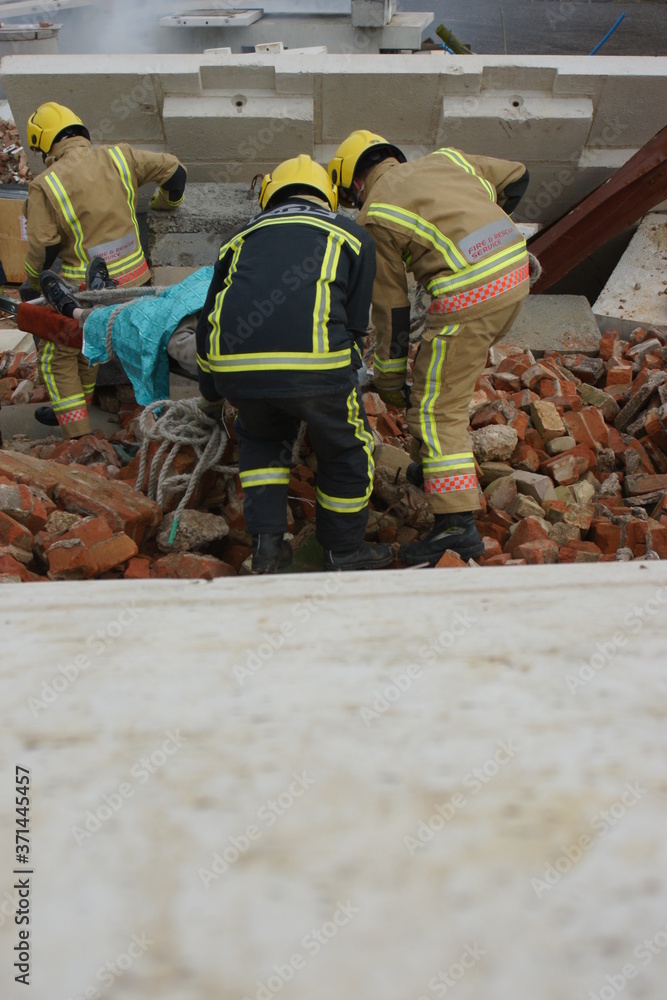 structural damage, building collapse, danger zone, search and rescue ...
