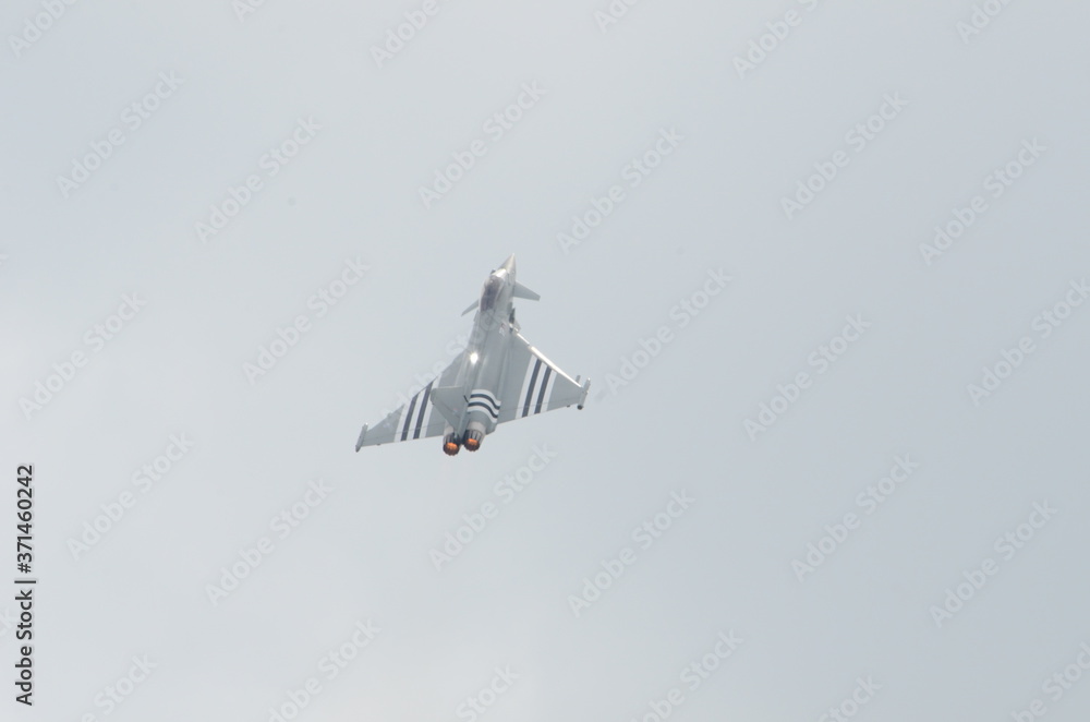 Eurofighter Typhoon, British Military Multirole fighter aircraft Stock ...