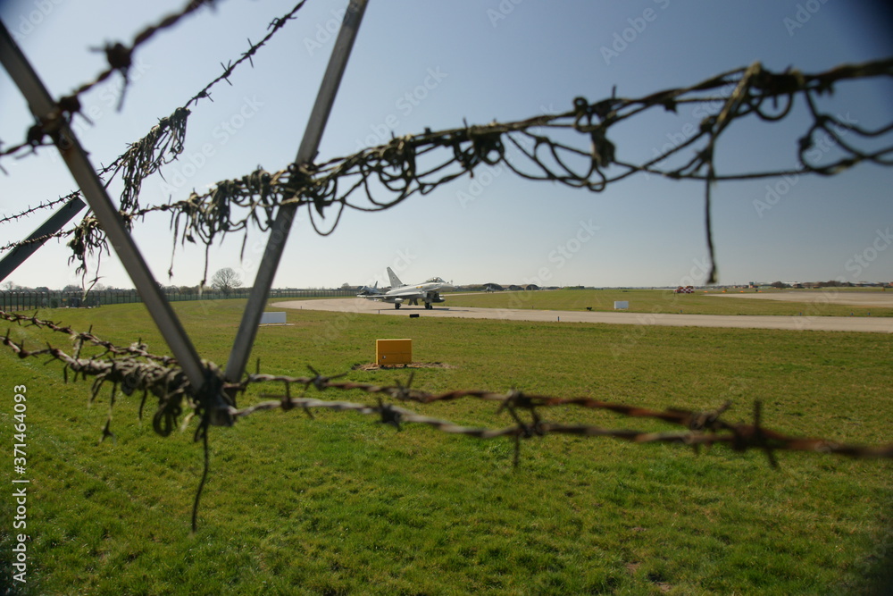 Eurofighter Typhoon, British Military Multirole fighter aircraft Stock ...
