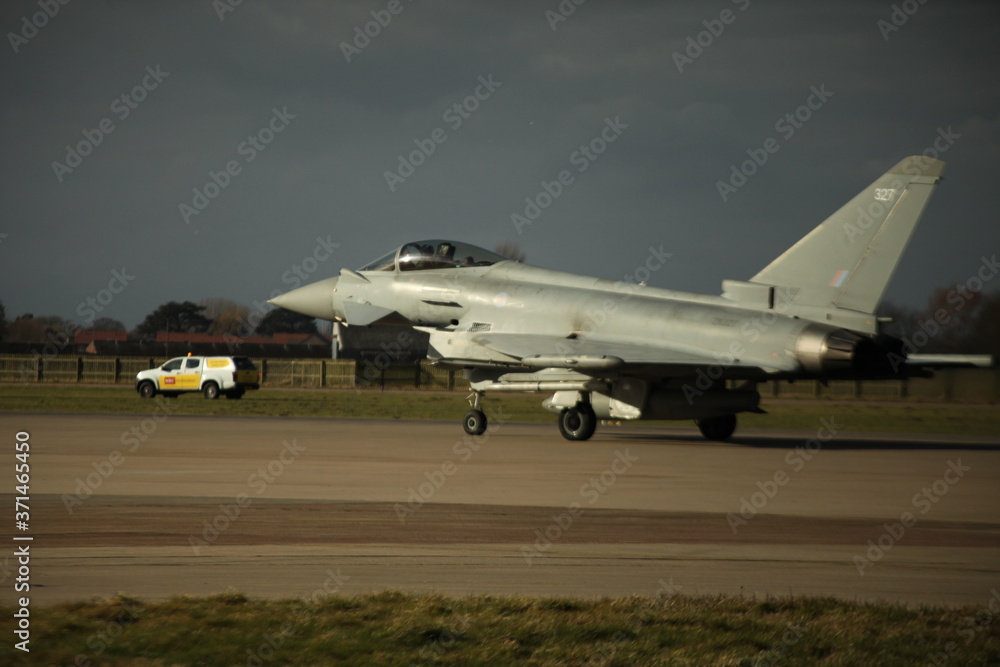 Eurofighter, Typhoon, British, Military, Multirole, fighter ...