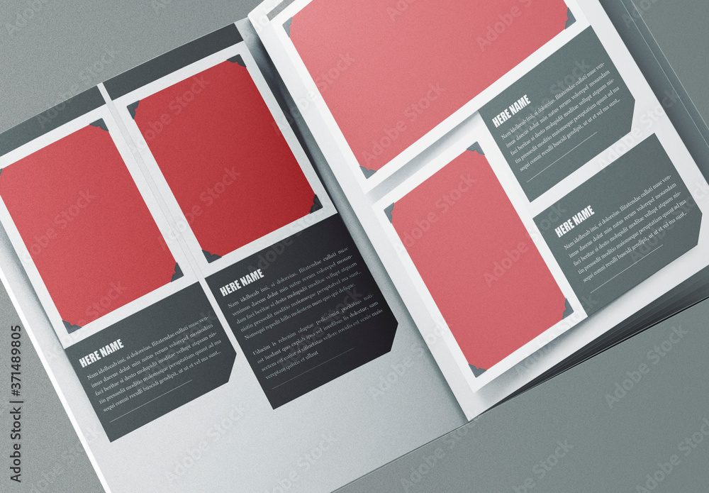 Portfolio Layout Stock Template | Adobe Stock
