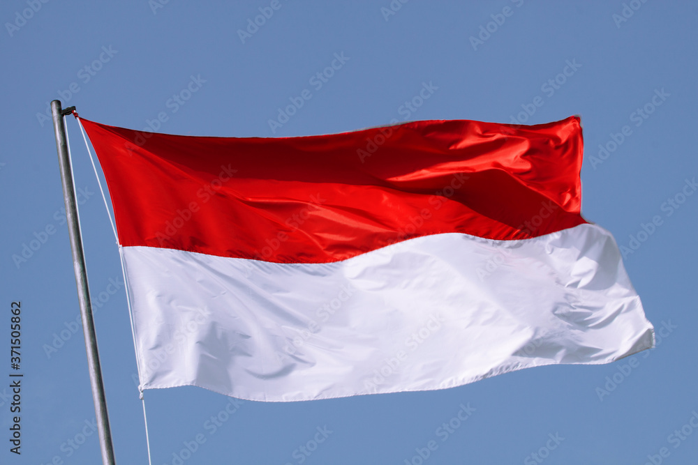 17 August 2009, Jakarta, Indonesia: Indonesian Flag At Independence Day ...