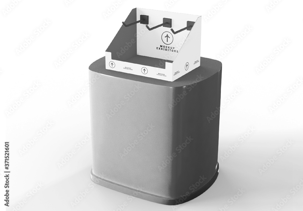 Display Expositor Mockup Stock Template | Adobe Stock