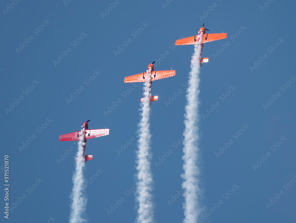 Moscow Russia Zhukovsky Airfield 31 August 2019: performance of ...