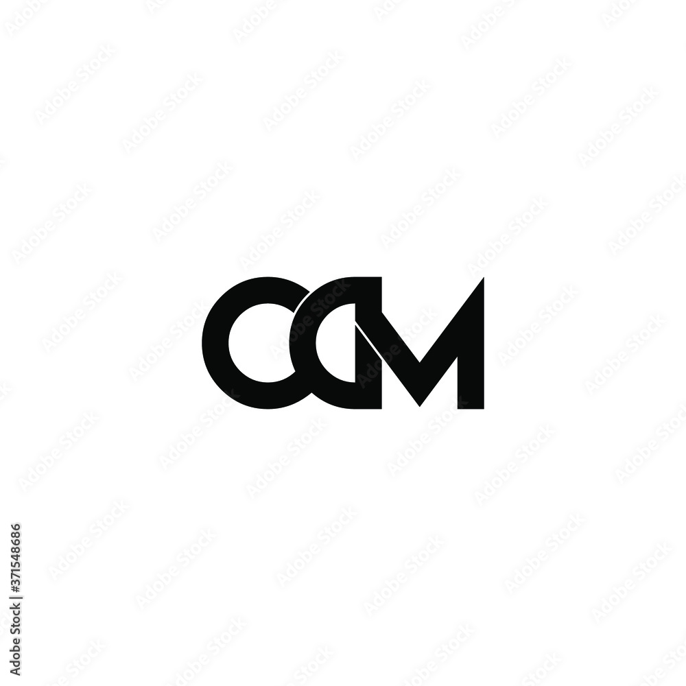 cdm letter original monogram logo design Stock Vector | Adobe Stock