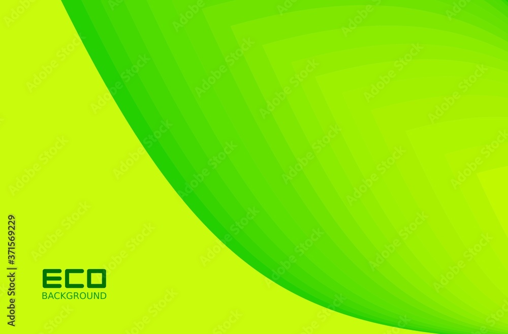 Green eco friendly backgrounds with leaf patterns for business posts ...