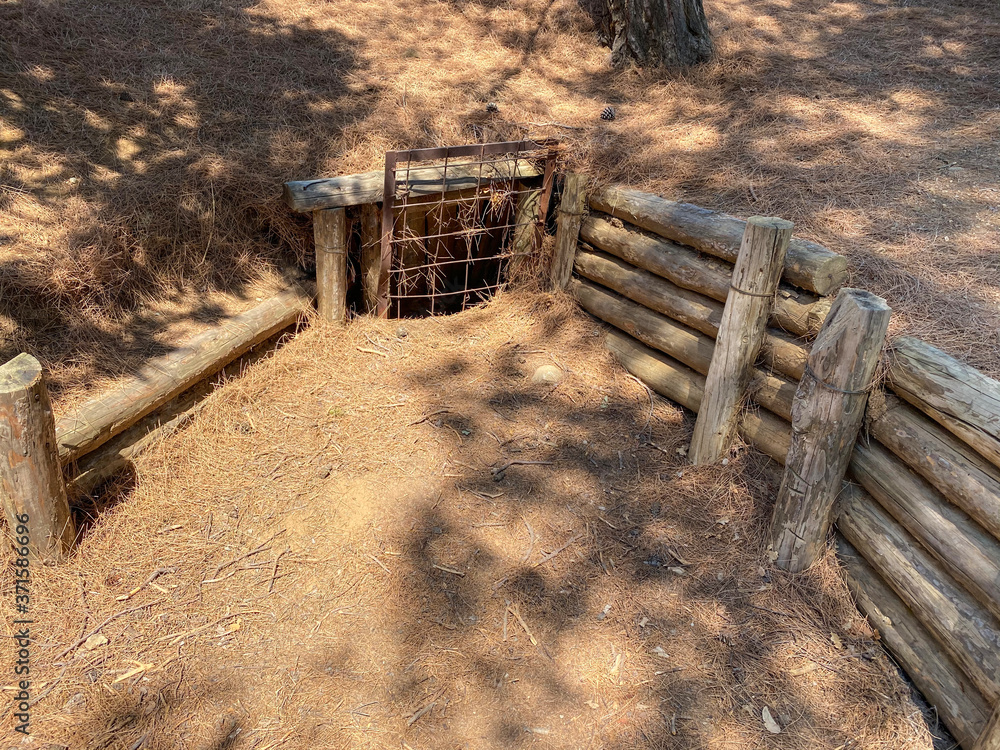 Canakkale, Turkey - 01/08/2020: Anzac trenches on Gallipoli - Anzac ...