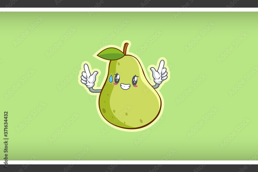 NERVOUS, PHEW, DISAPPOINTED, RELIEVED Face Emotion. Double Forefinger ...