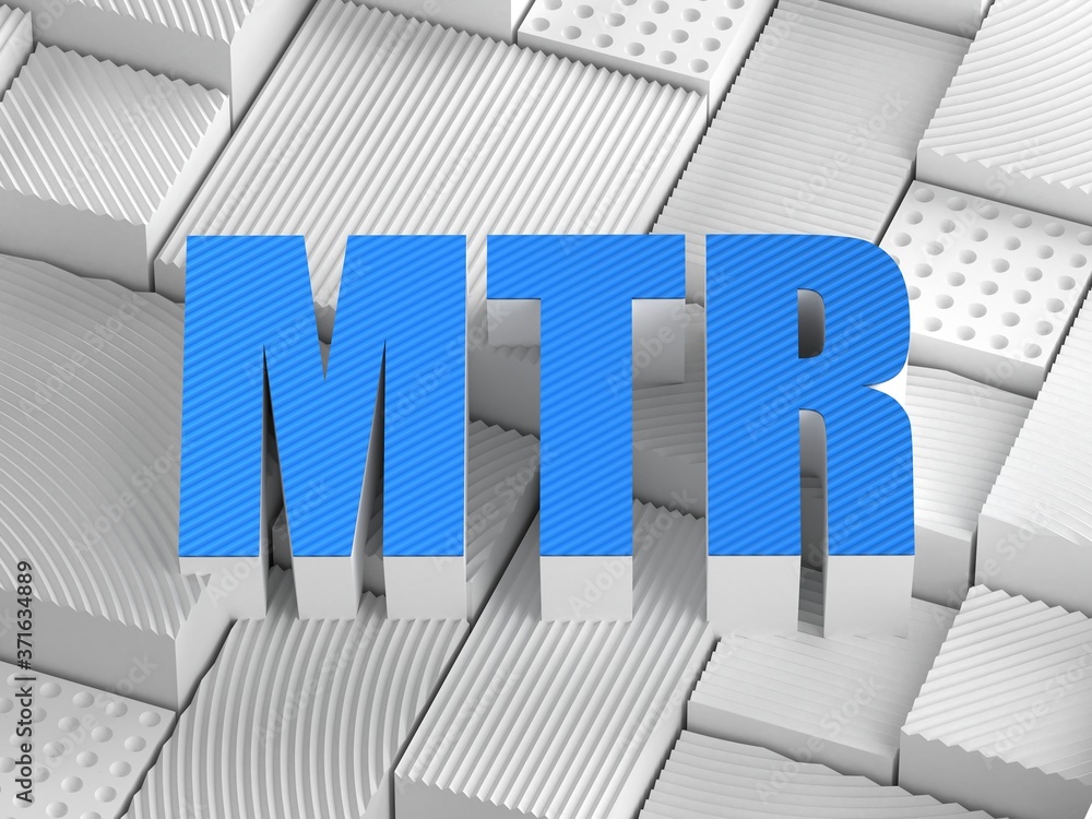 MTR acronym (Mill test report) Stock Illustration | Adobe Stock