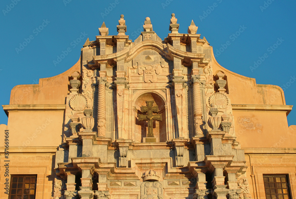 Basílica y Santuario de la Vera Cruz, Caravaca de la Cruz, España Stock ...