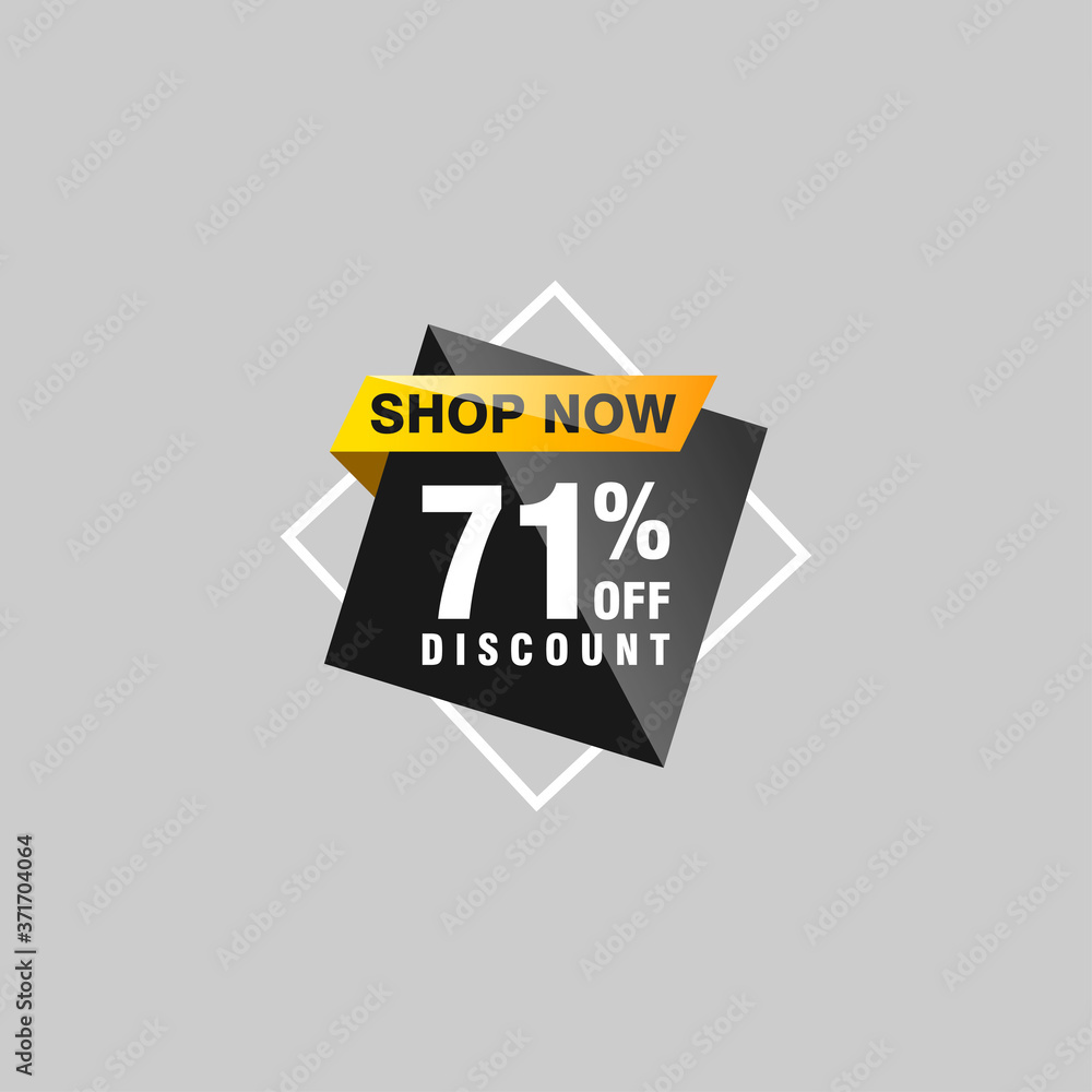 71 discount, Sales Vector badges for Labels, , Stickers, Banners, Tags ...