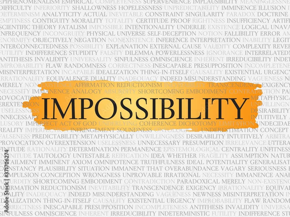 impossibility Stock Photo | Adobe Stock