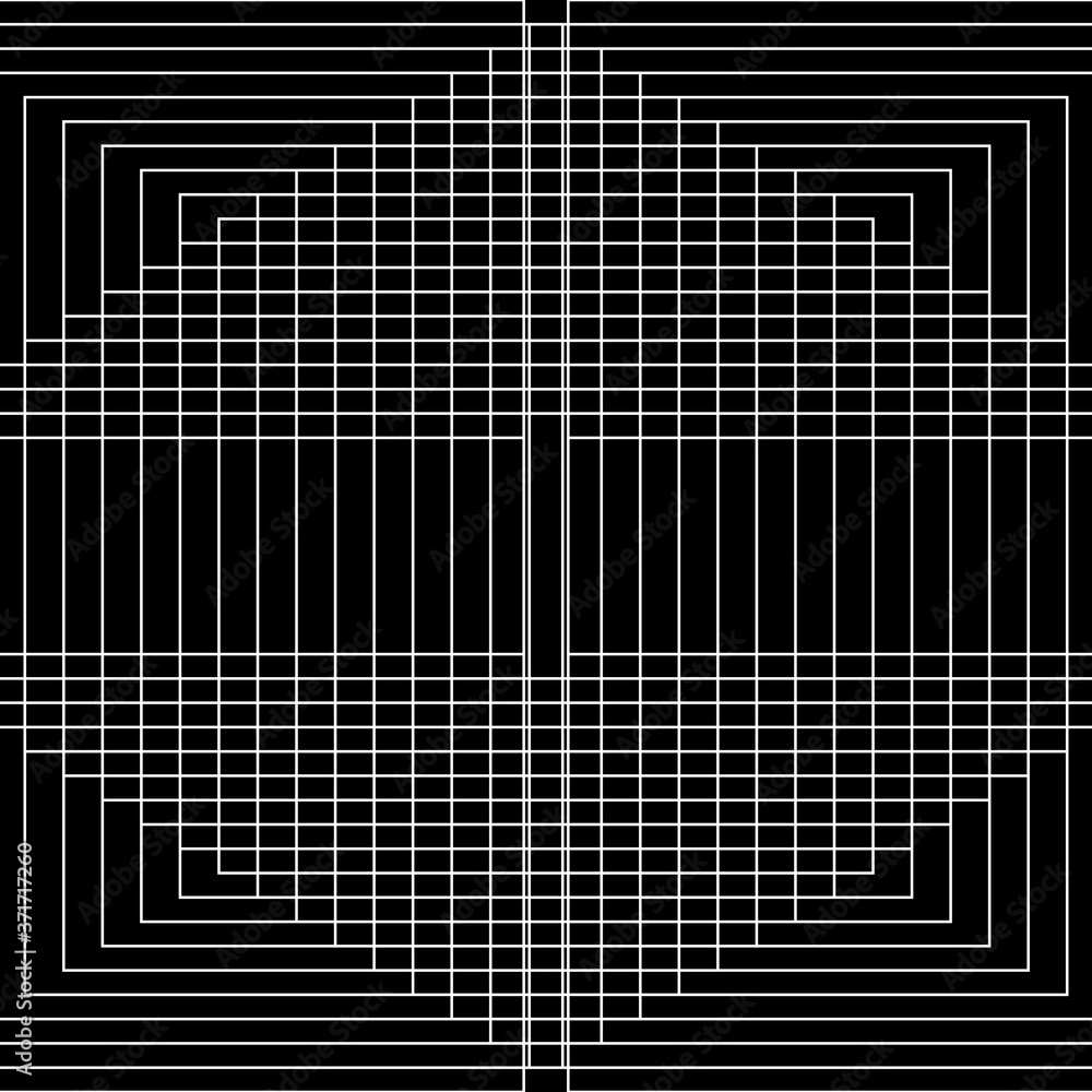 Art & Illustration abstract technology blue digital pattern grid ...