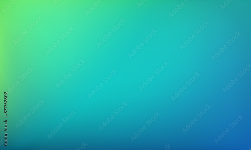 Abstract green and blue background. Natural gradient backdrop. Vector ...