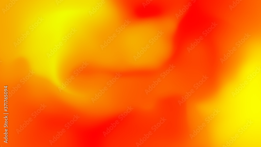 Abstract yellow orange and red soft cloud background in pastel colorful ...