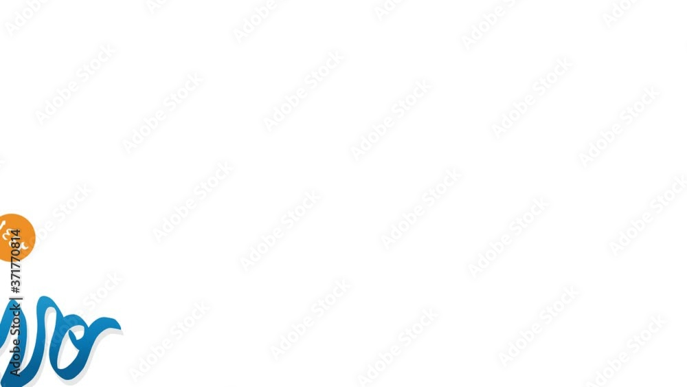 Motion graphic of happy new Hijri year 1442 greeting in 4k size. Happy ...