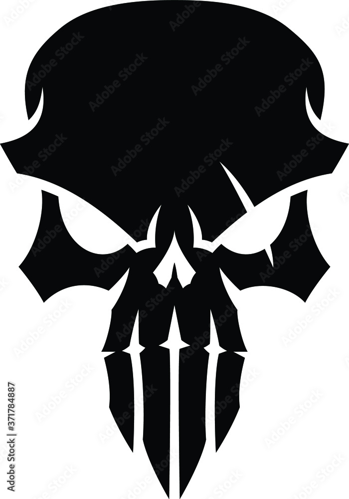 Evil Skull Symbol