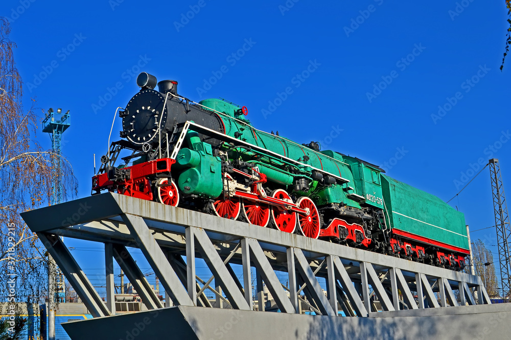 The Russian Soviet passenger steam locomotive class IS (Joseph Stalin ...