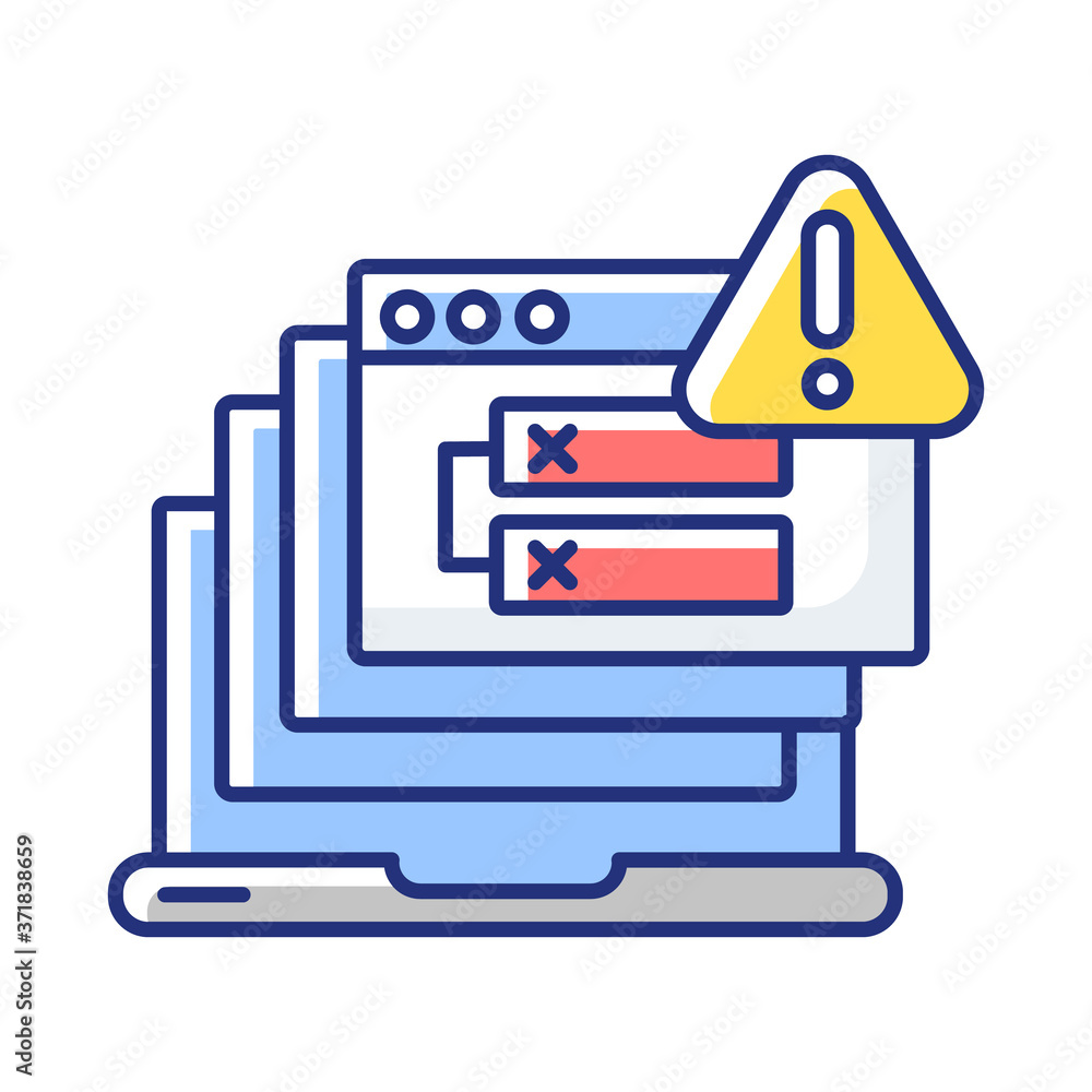 Internal Server Error RGB Color Icon HTTP Status Code 500 Error internal-server-error-rgb-color-icon-http-status-code-500-error