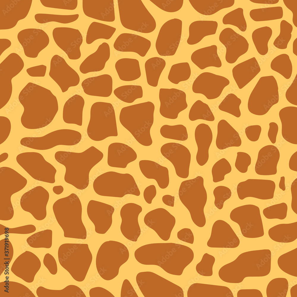 Giraffe skin. Background image of giraffe skin. Vector illustration ...