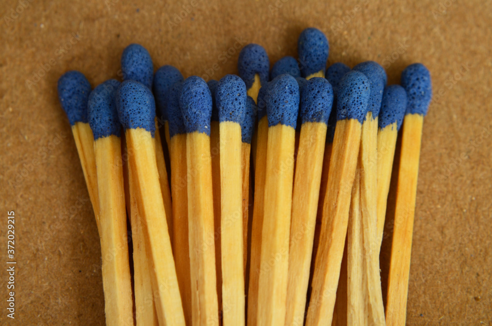 cerillas en caja de cartón, conjunto de fósforos, cerillas para ...