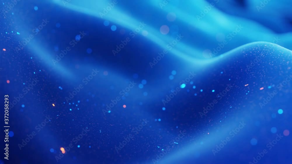 fantastical festive blue bg. Stylish abstract looped background, waves ...