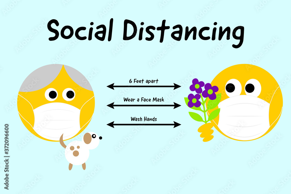 Social Distancing for seeing vulnerable grandparents or elderly, older ...