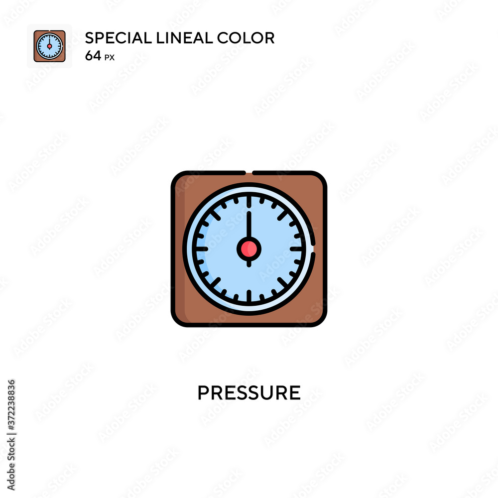 Pressure Special lineal color icon.Pressure icons for your business ...