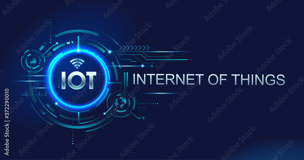 Internet of things (IOT) devices and connectivity concepts on a network ...
