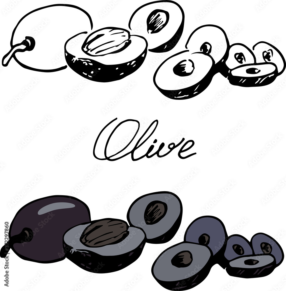 Black Olives Clipart