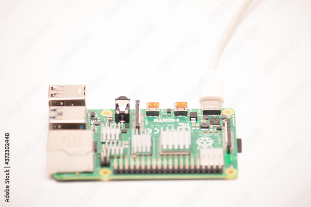 Stockfoto Kiev, Ukraine - August 13th, 2020: Close-up of a powered ...