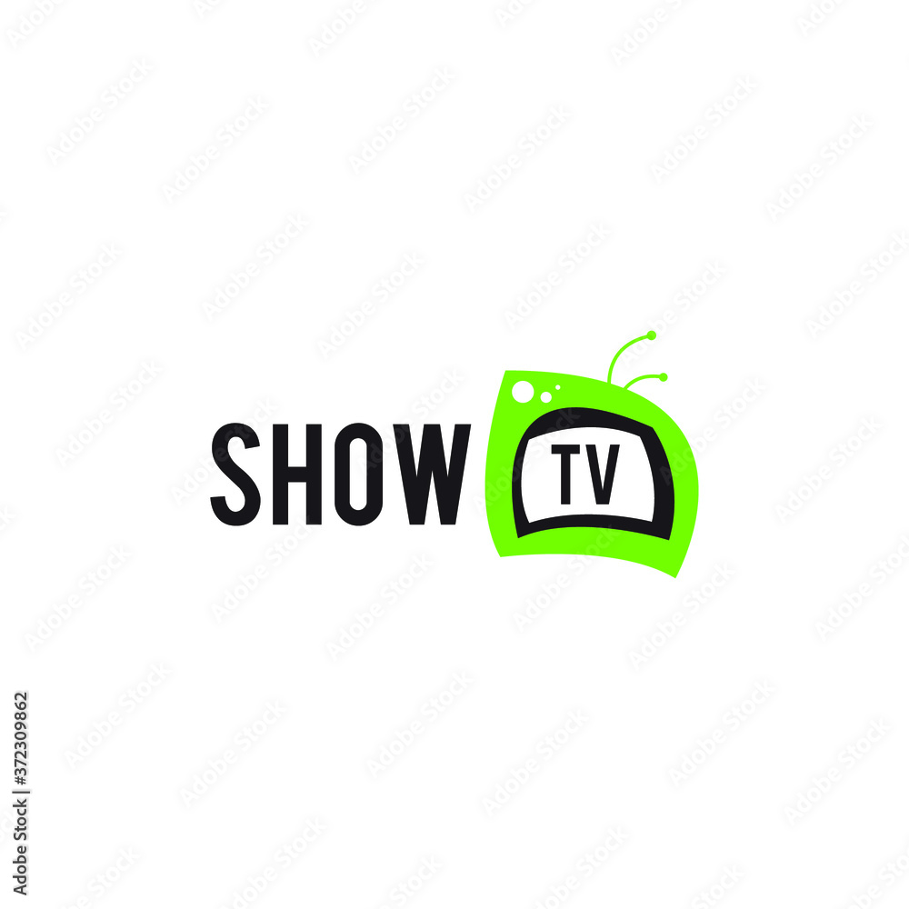 Tv logo vector Stock Vector | Adobe Stock