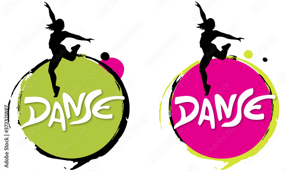 DANSE_LOGO Stock Vector | Adobe Stock