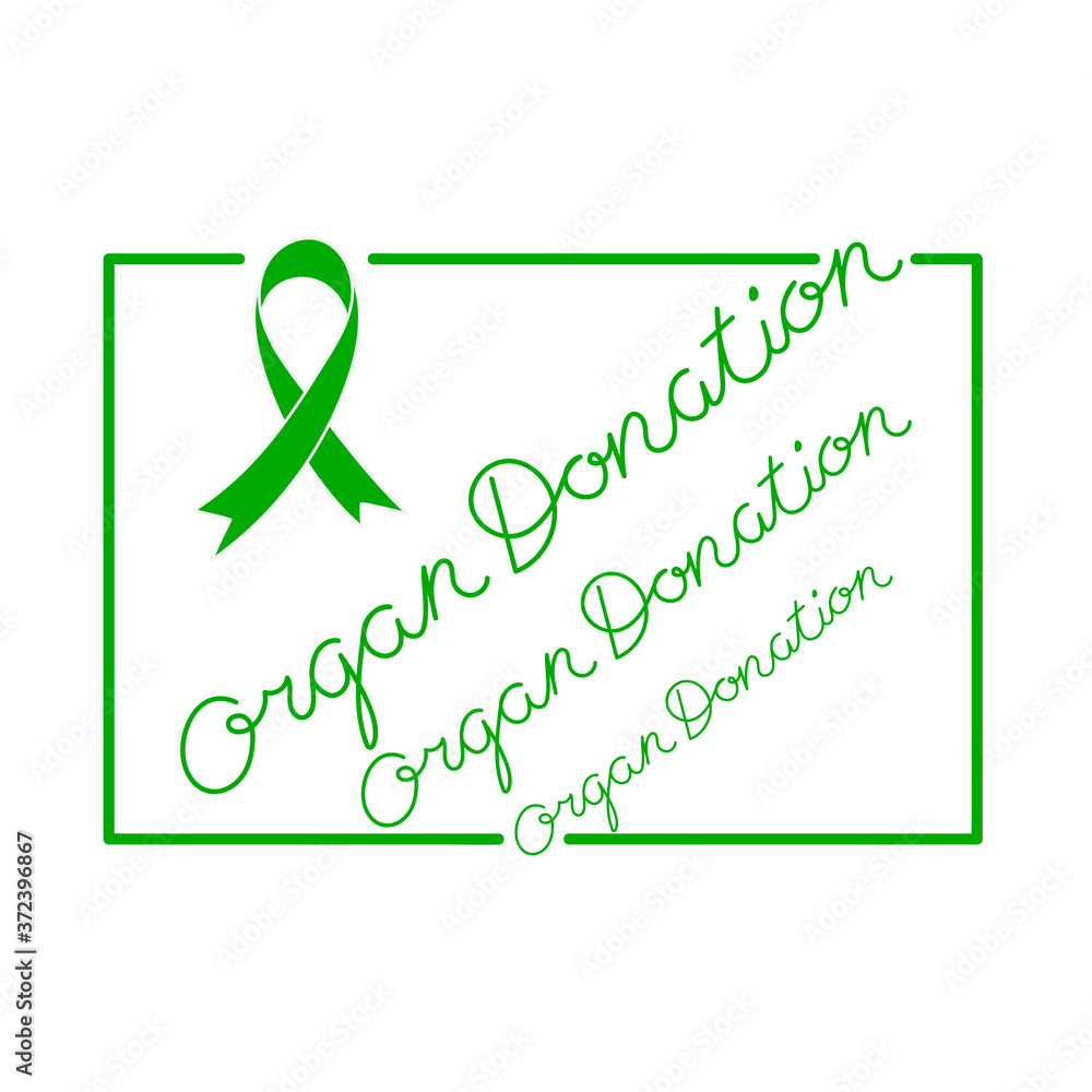 Organ Donation Ribbon