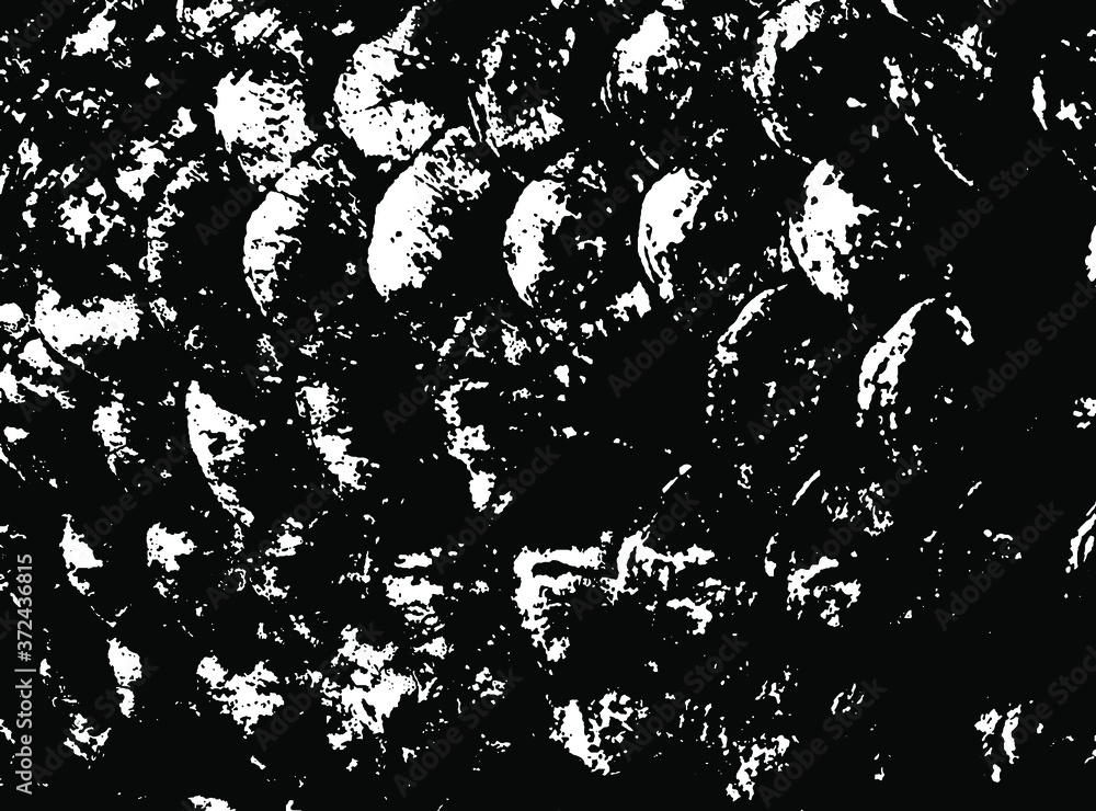 Fish scales texture. Scales background.Grunge texture. Grunge black and ...