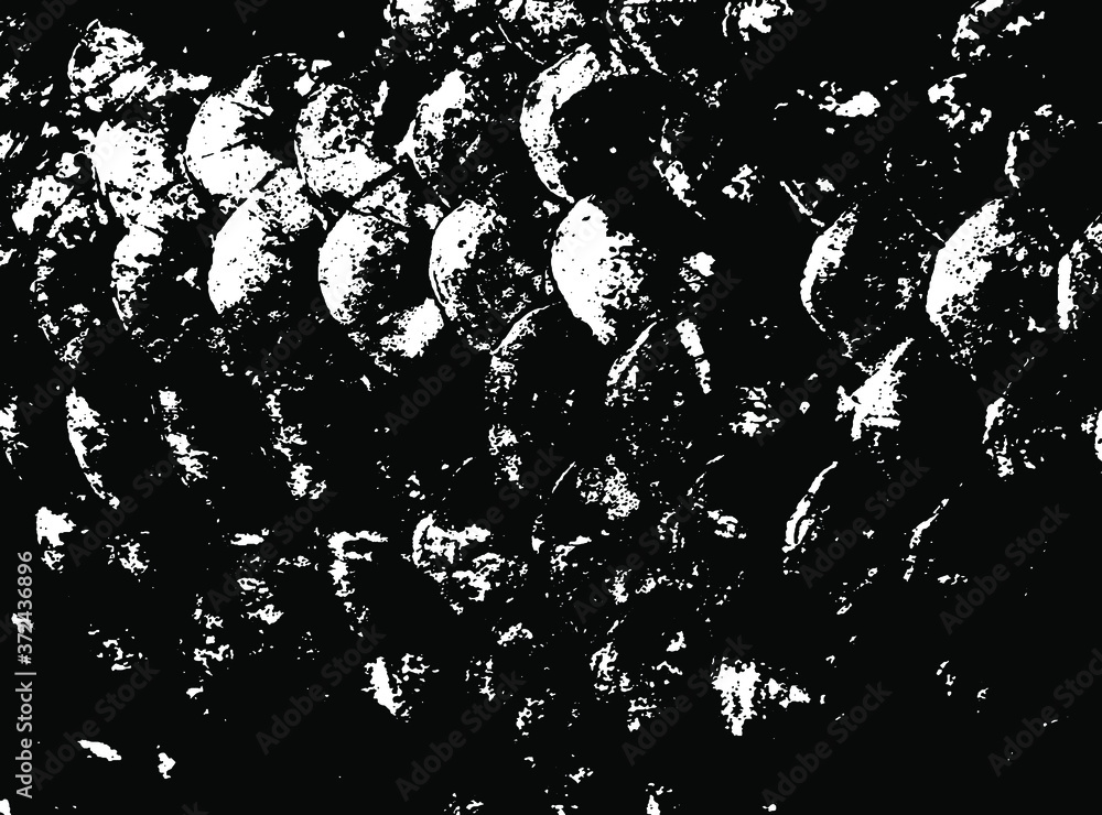 Fish scales texture. Scales background.Grunge texture. Grunge black and ...