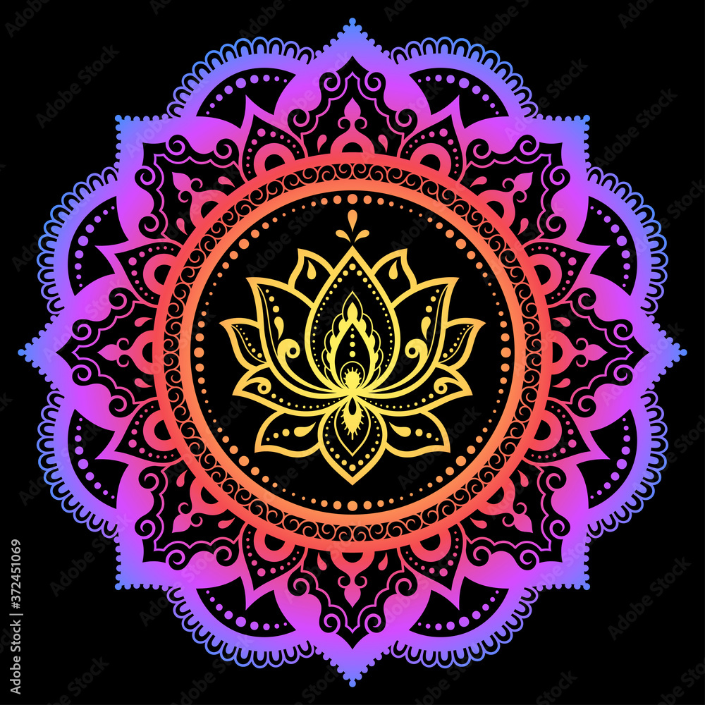 Indian Lotus Design