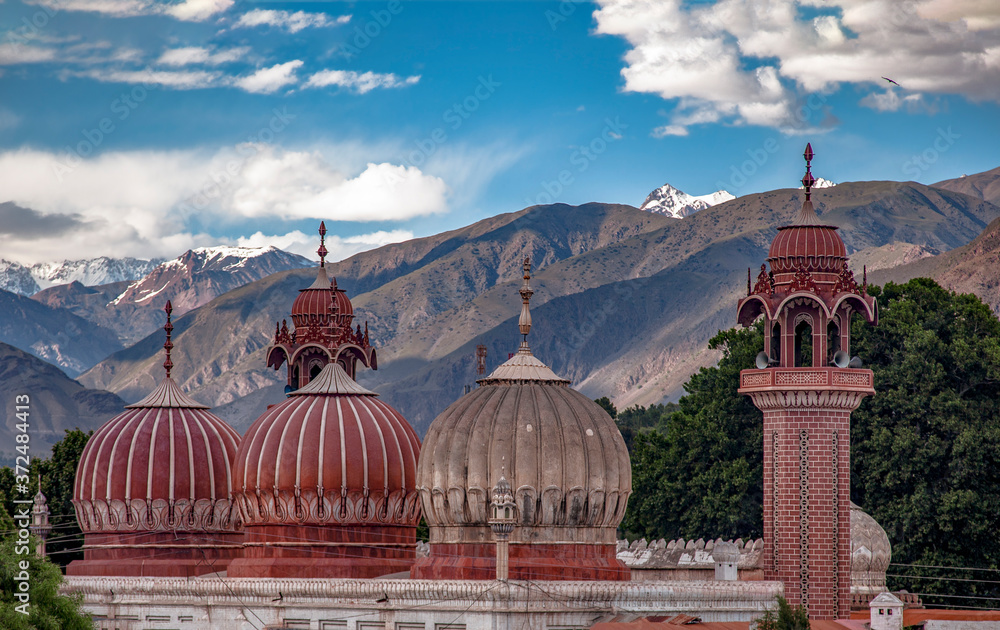 fort and royal mosque in chitral and museum in kalash , khyber ...