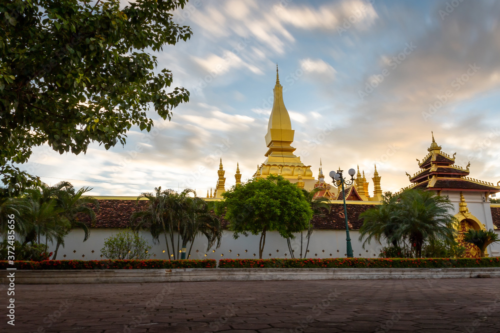 Thatluang is the most beautiful culture and architectural landmark of ...