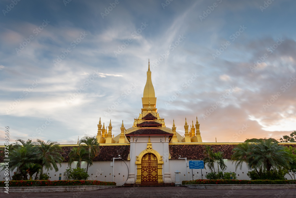 Thatluang is the most beautiful culture and architectural landmark of ...