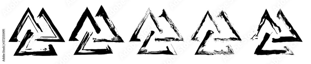 3 Triangle Symbols