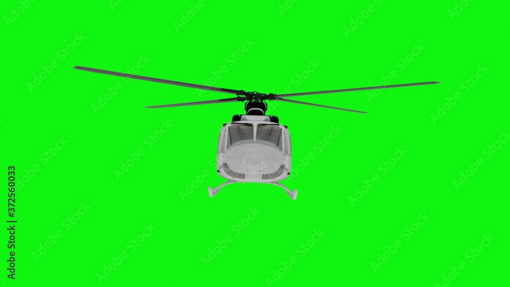 Helikopter Animasjon (4K) Crash Helicopter Throw 1