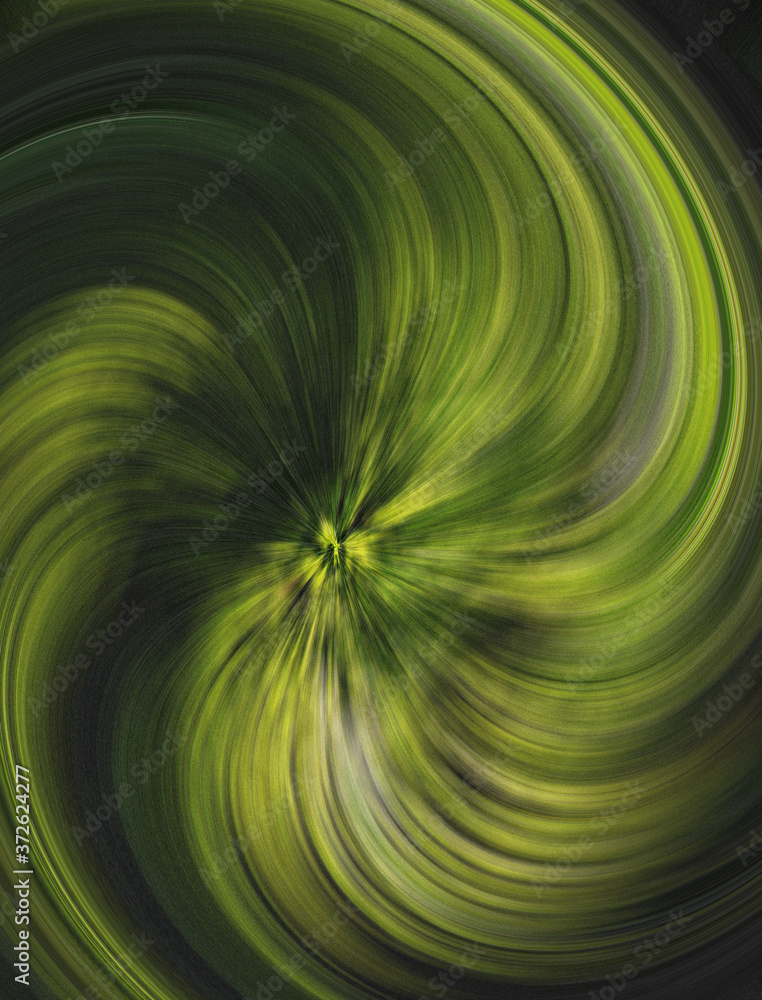 Colorful twisted background.Abstract background effect with green color ...