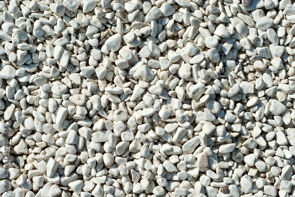 Drainage systems from small pebbles. Garden drainage for plants and ...