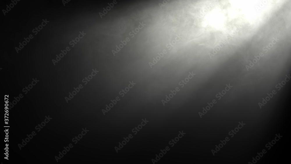 Rays of light, heavenly, optical lens flare realistic animation Stock ...