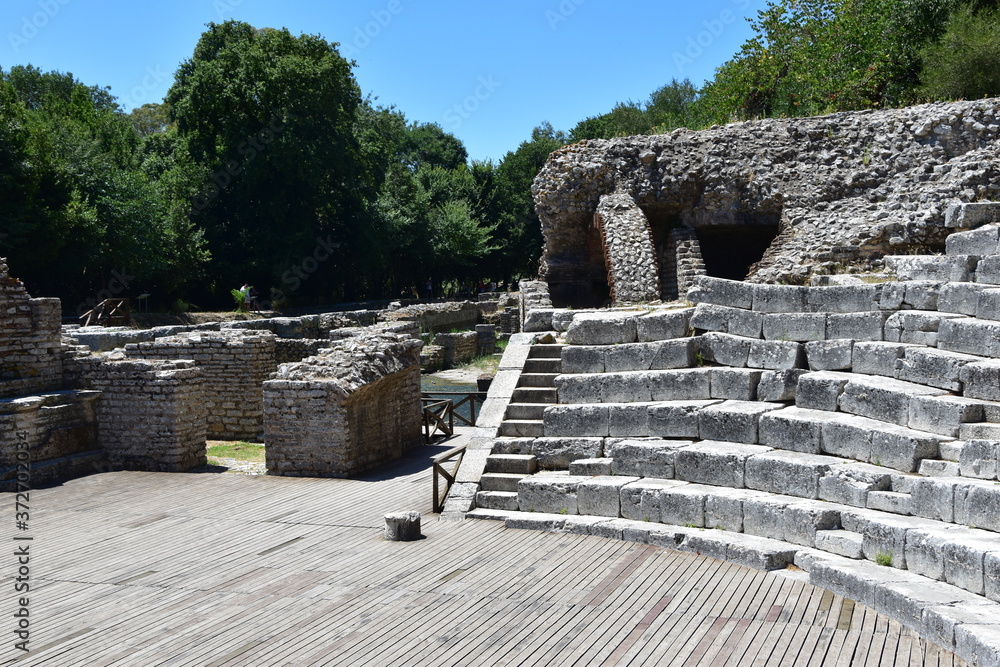 Apollonia Albania park archeologiczny Stock Photo | Adobe Stock