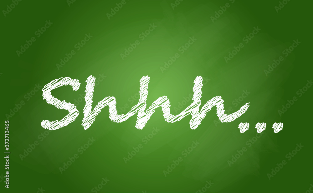 Stop, please be quiet icon (psssst ). Forbad, silence no speaking or no ...