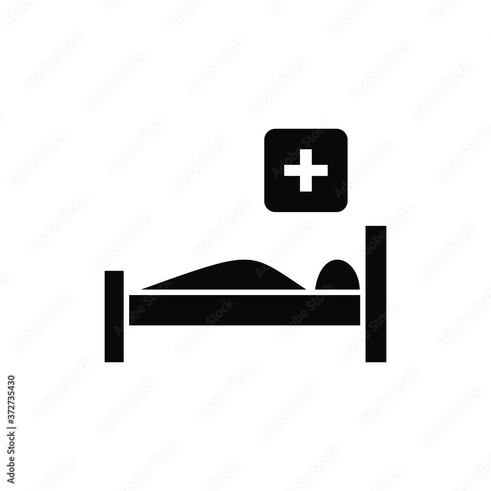 Patient and Sick icon set. Hospital Clinic Medical Healthcare Doctor ...