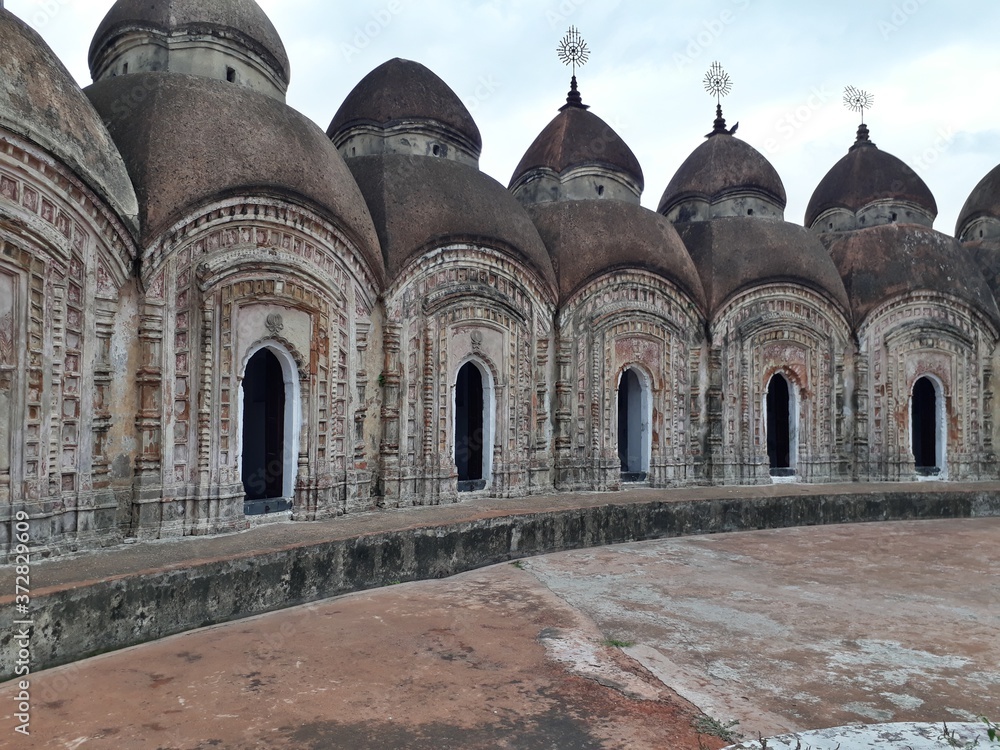 108 Shiva temple in kalna, load Shiva 108 temple in west Bengal, Hindu ...