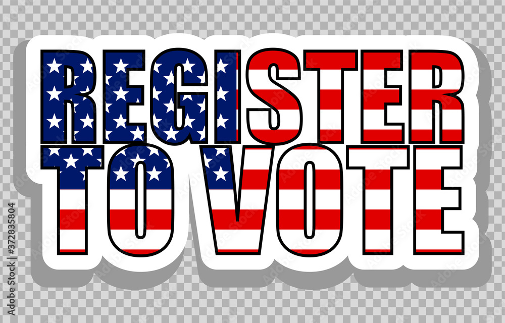 american elections vote vector illustration set. collection of badge ...